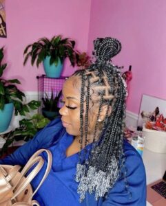 35 Short Boho Braids – The Clean Style