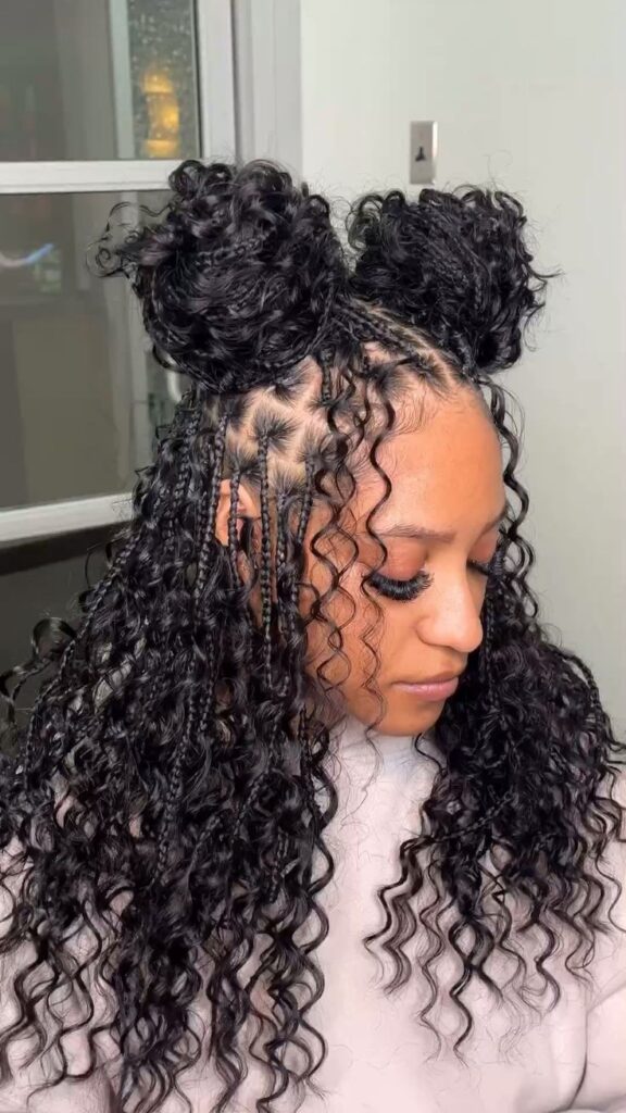 35 Short Boho Braids – The Clean Style