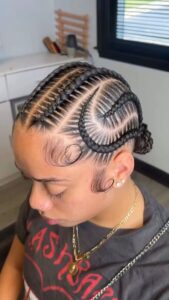 20 Best All Back Cornrow Styles – The Clean Style