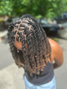 17 3 Strand Twist Dreads to Rock – The Clean Style